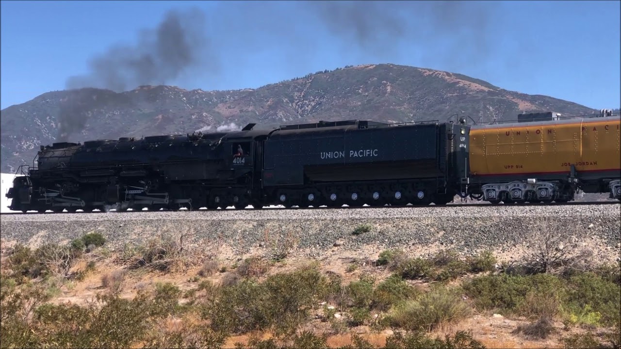 Chasing The UP Big Boy #4014 from Colton to Victorville 10/12/2019 ...
