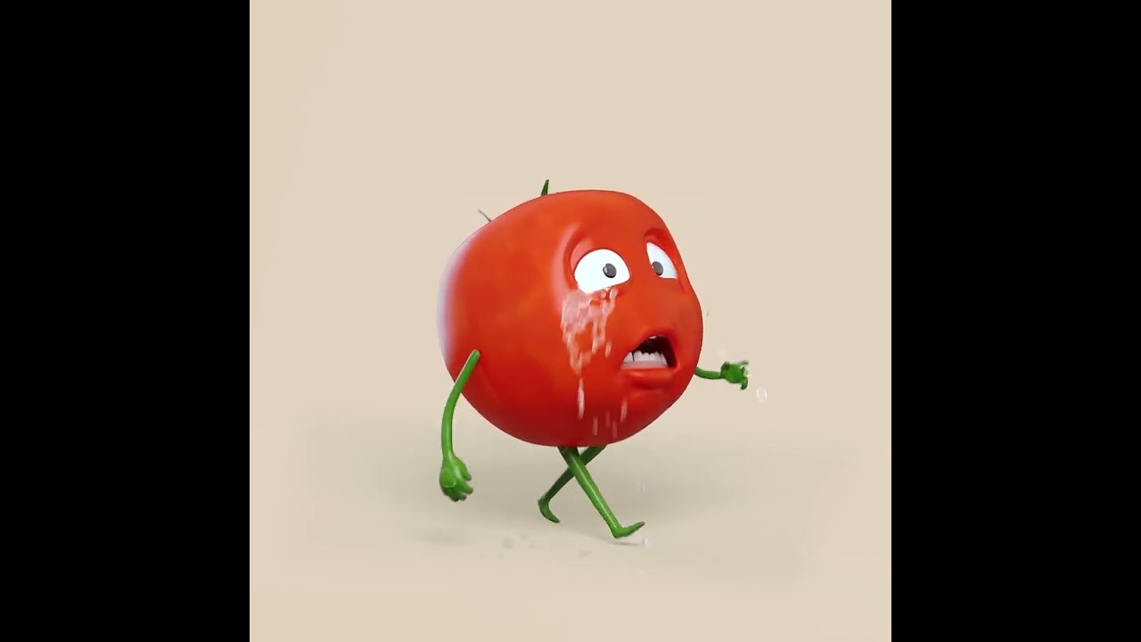 #01 - Walking Crying Tomato - YouTube