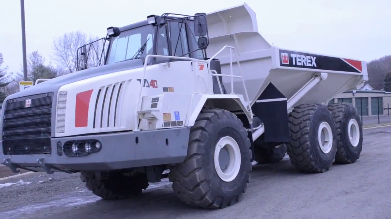 2007 Terex TA40 Tandem Axle Dump sn A8651097 Rock Truck by ...