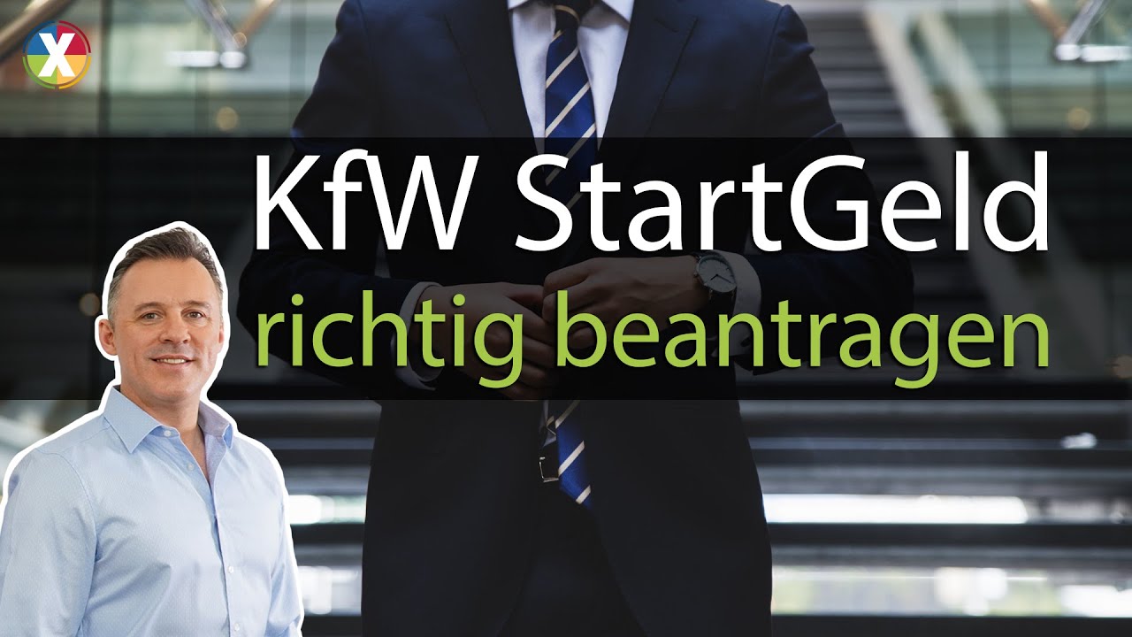 KfW Startgeld richtig beantragen - YouTube