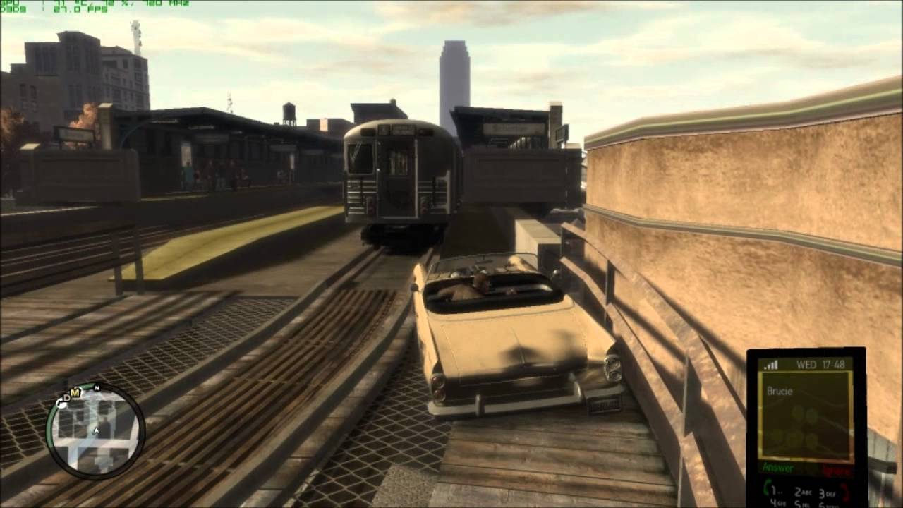 GTA IV: This Train Does Not Go Past 88 MPH - YouTube