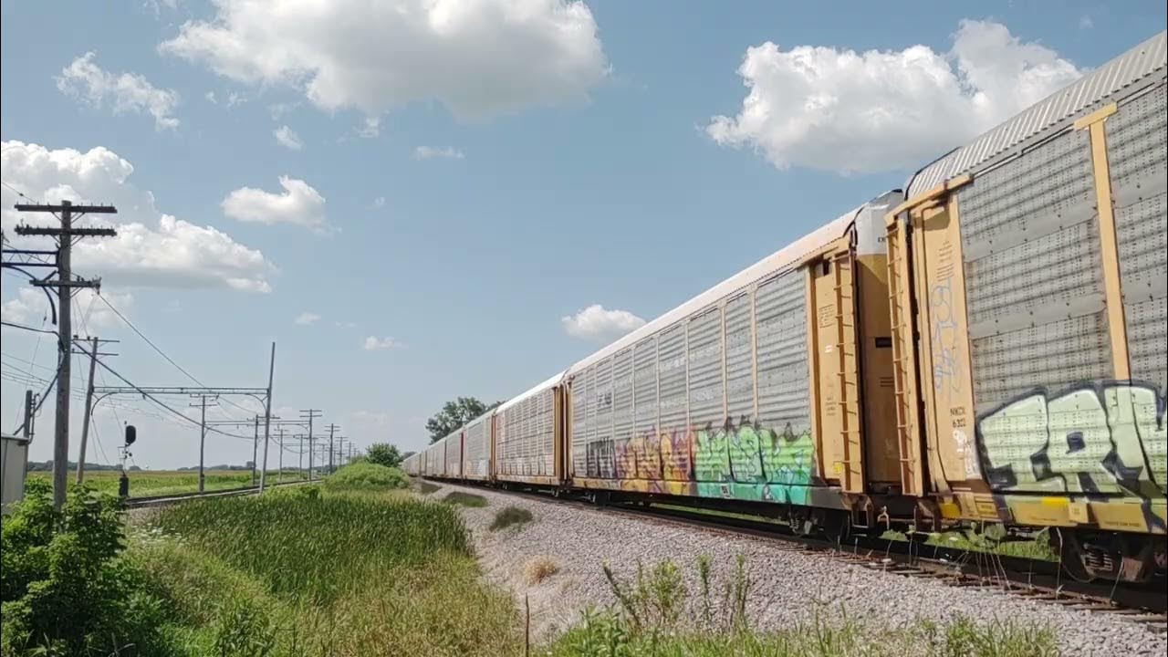 UP 5955 near Union, IL - YouTube