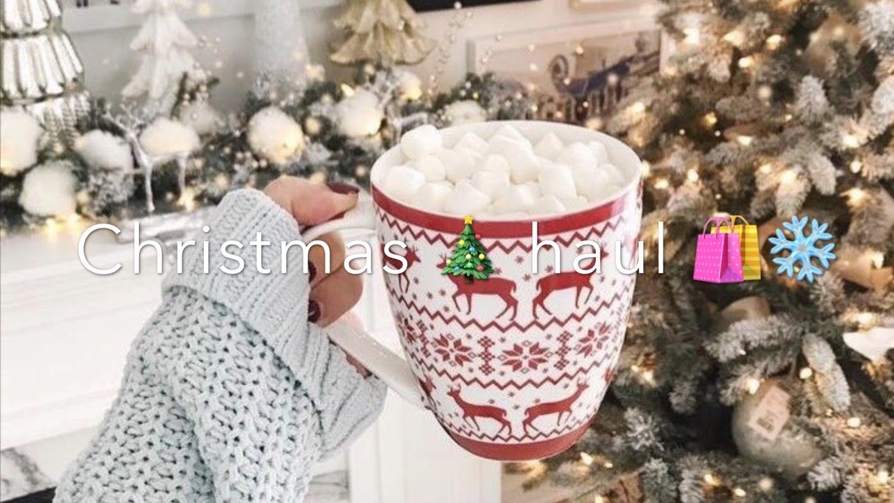 Christmas 🎄 haul ️ - YouTube