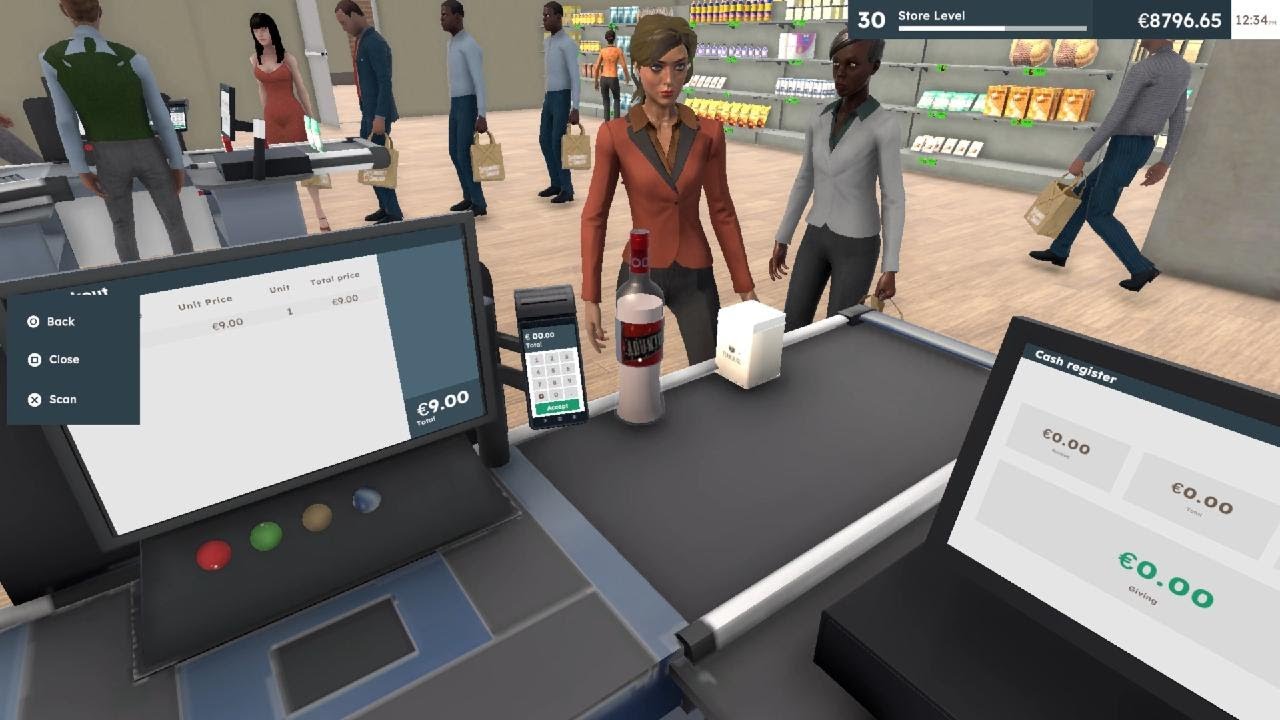 Supermarket Owner Simulator: Business In Profit? - YouTube