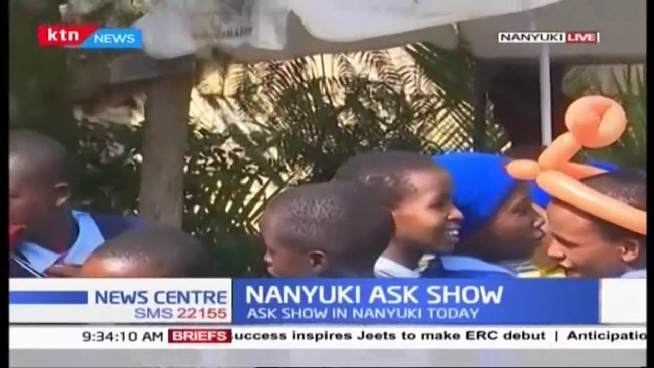 Nanyuki launches ASK show to showcase their Agricultural produce - YouTube