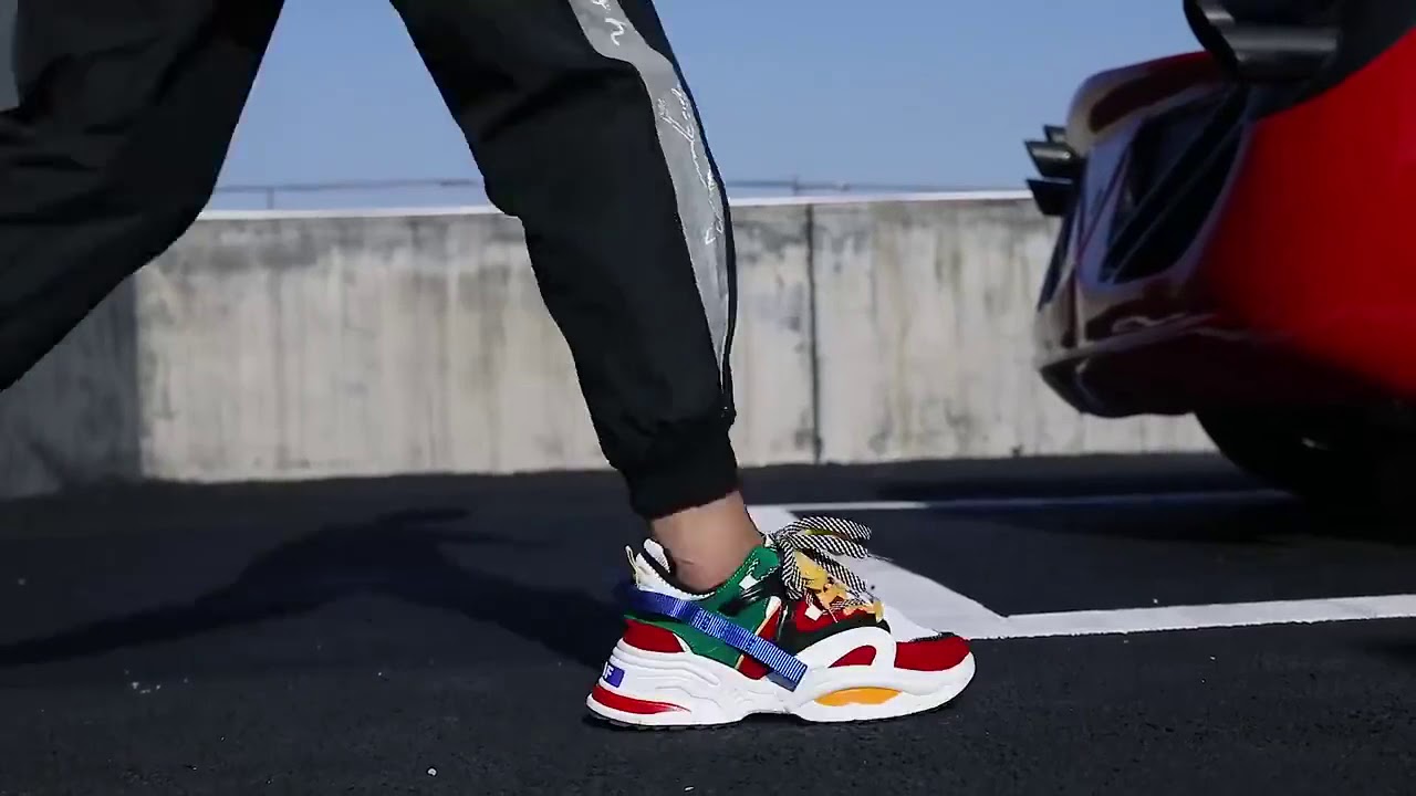 SNEAKERS "DAD SHOES" EAF Originales - YouTube