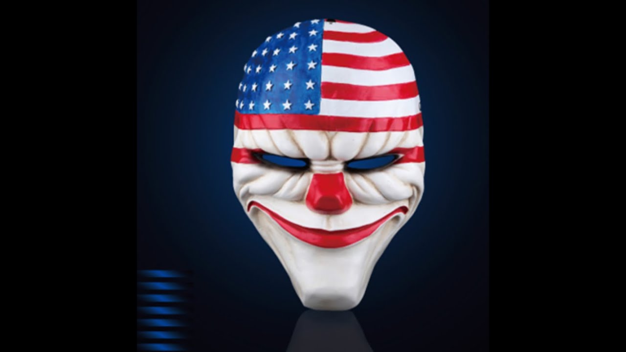 payday 2 Dallas mask unboxing - YouTube