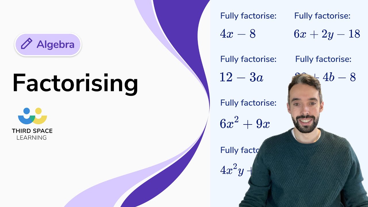 Factorising GCSE Maths Third Space Learning YouTube