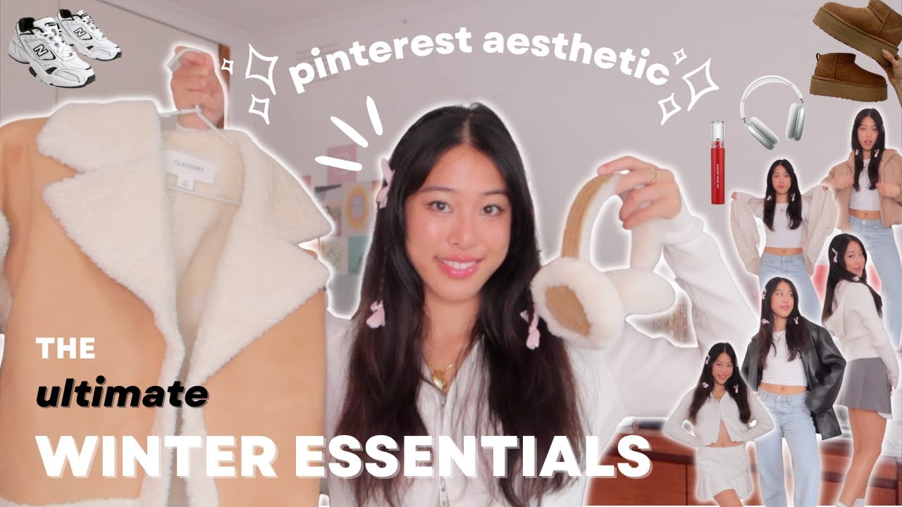 winter essentials to be THE ultimate baddie *pinterest aesthetic* ☃️ ...