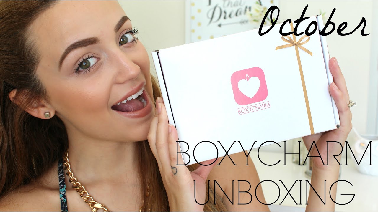 October Boxycharm Unboxing! - YouTube