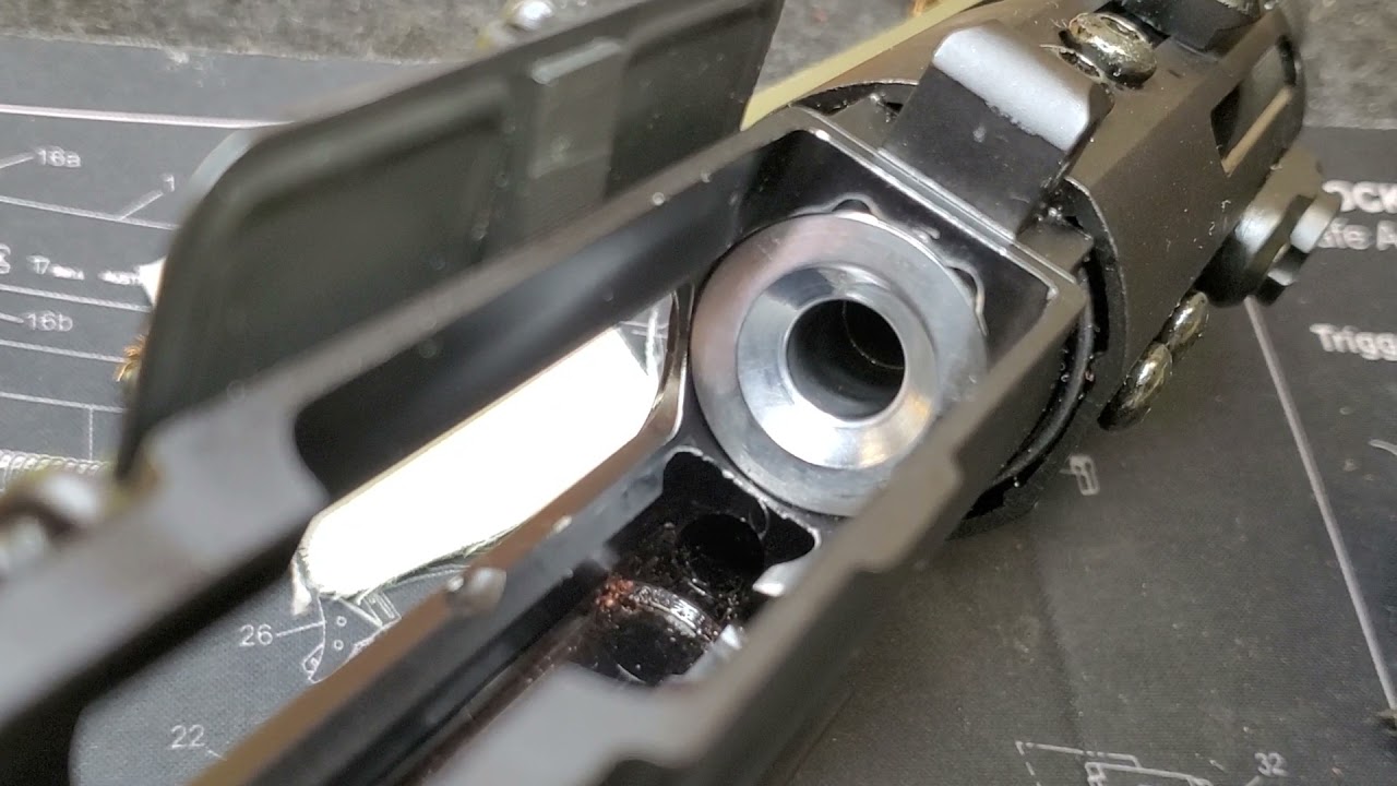 Fixing misfeed on an AR-9 rifle - YouTube