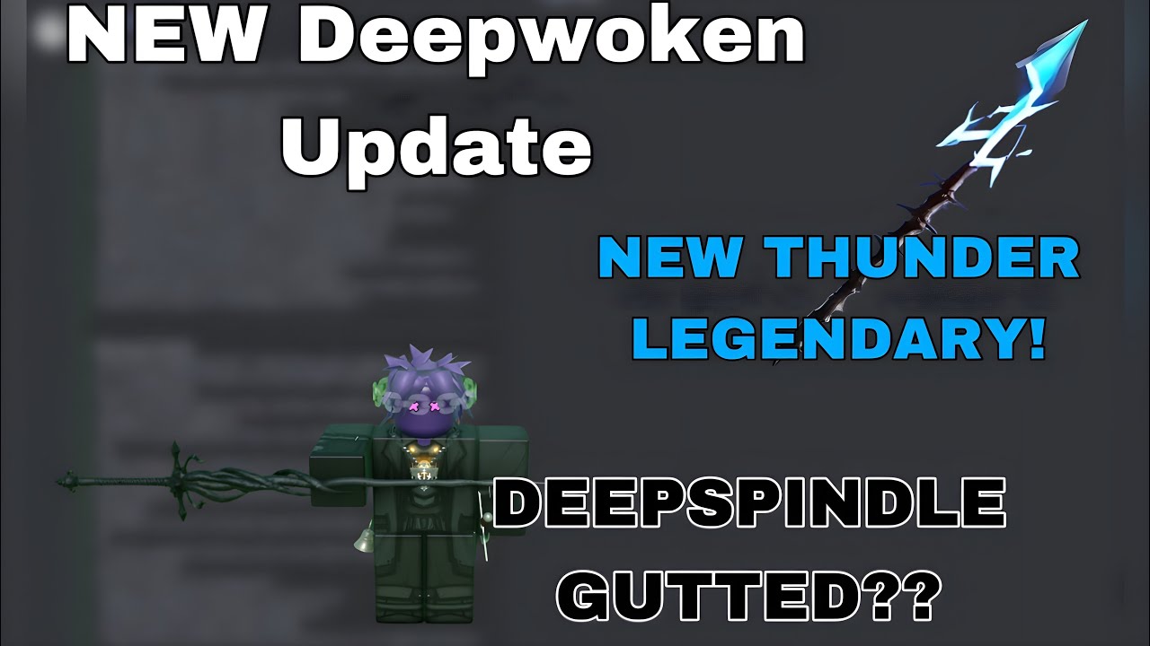 NEW THUNDER LEGENDARY!! | Deepwoken Update - YouTube