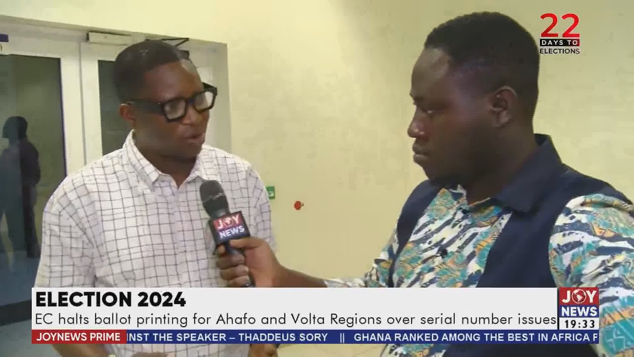 EC halts ballot printing for Ahafo and Volta Region over serial number ...