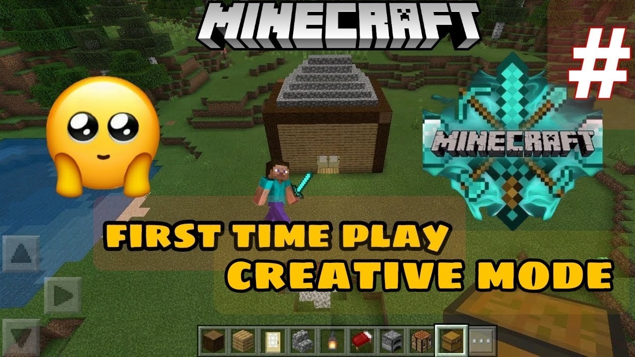Minecraft-First Time play 🔥 Creative Mode 😂 Minecraft playing - YouTube