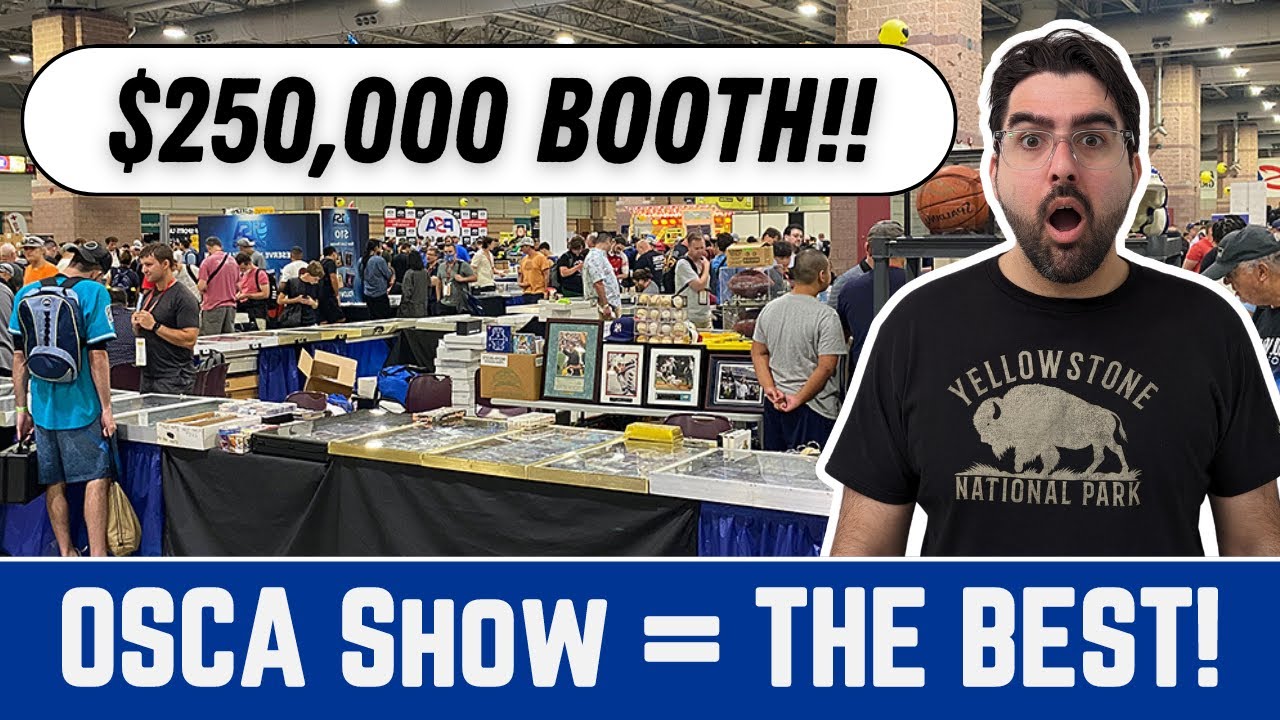 I Found an UNREAL $250,000 Booth at THE BEST Sports Card Show in ...