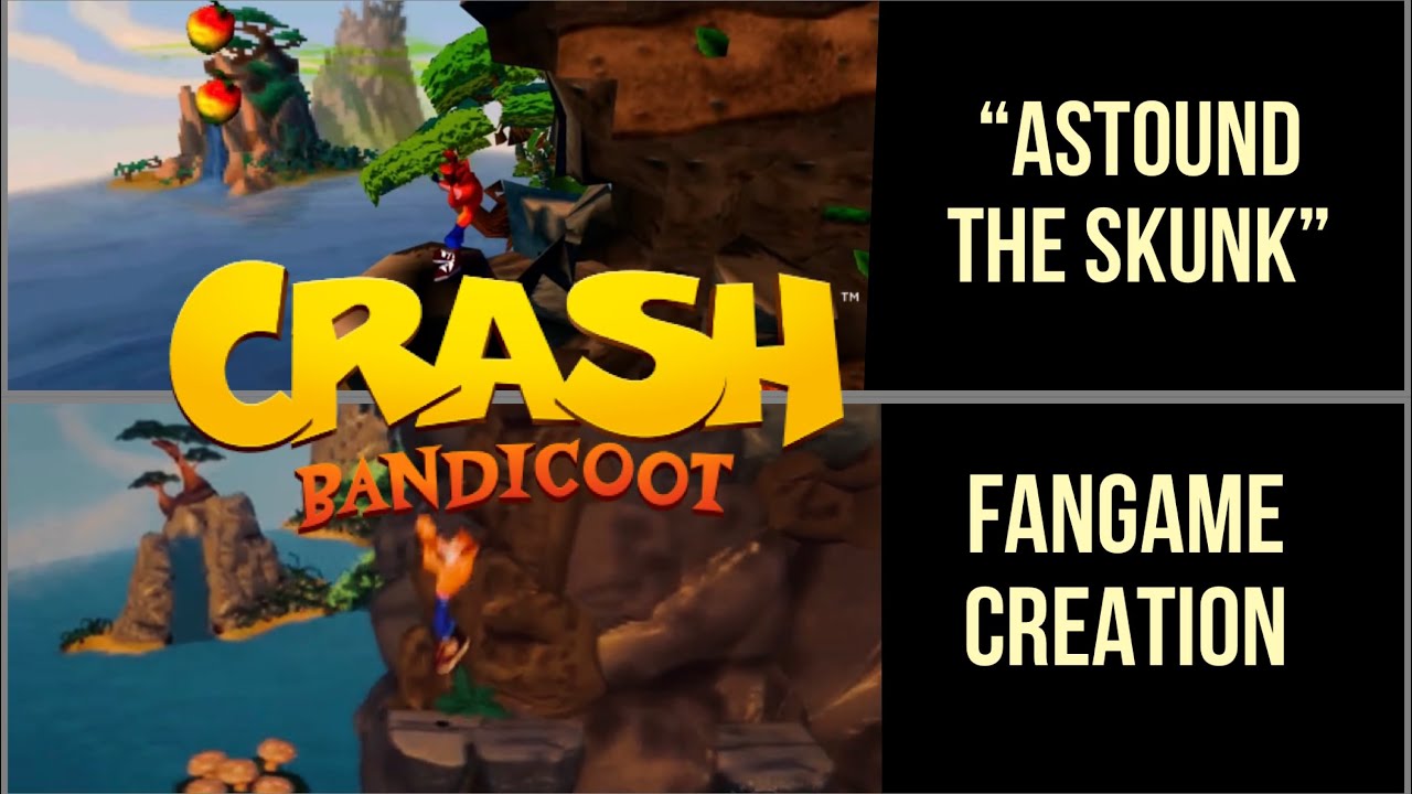 I created Astound the Skunk (Unused Prototype Level from CRASH ...