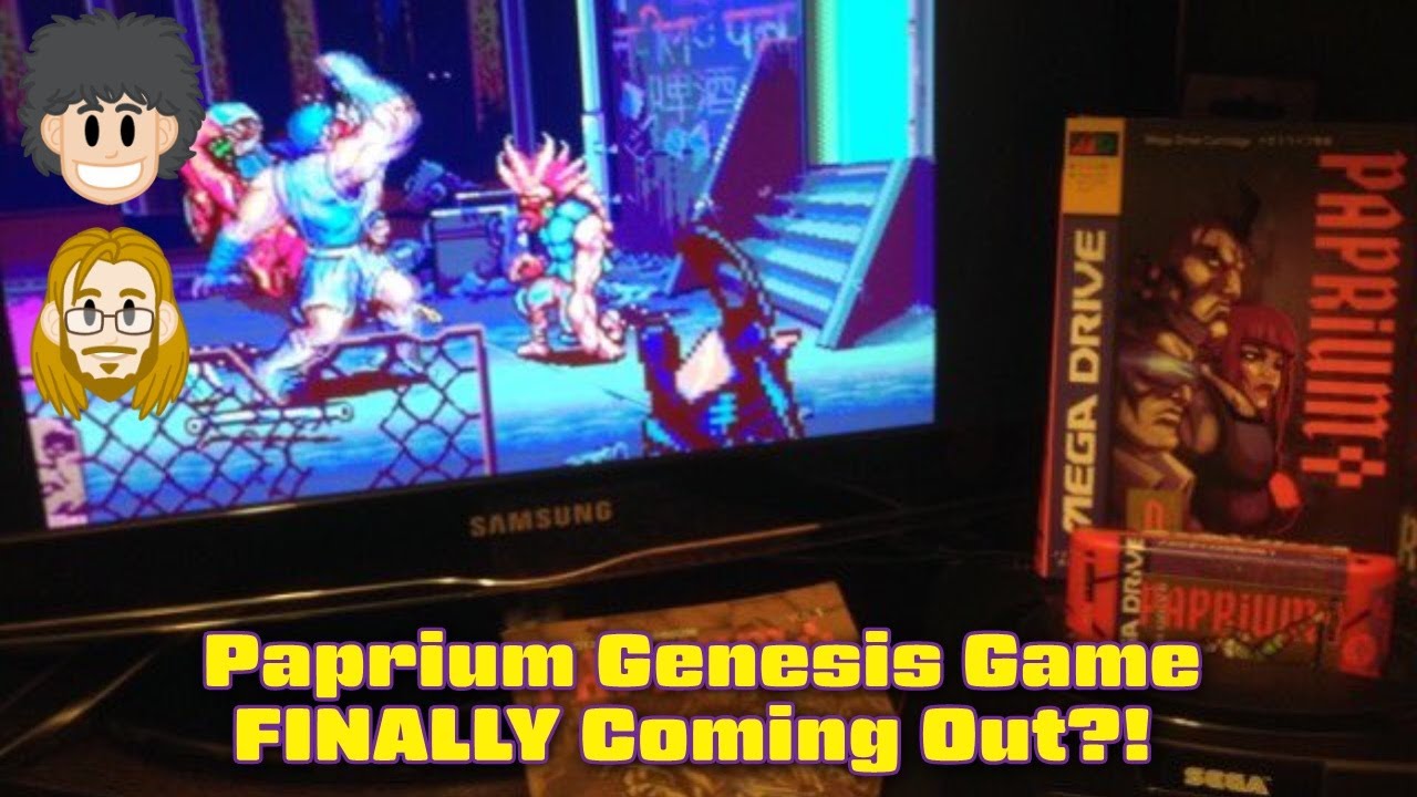 Paprium Genesis Game UPDATE - YouTube