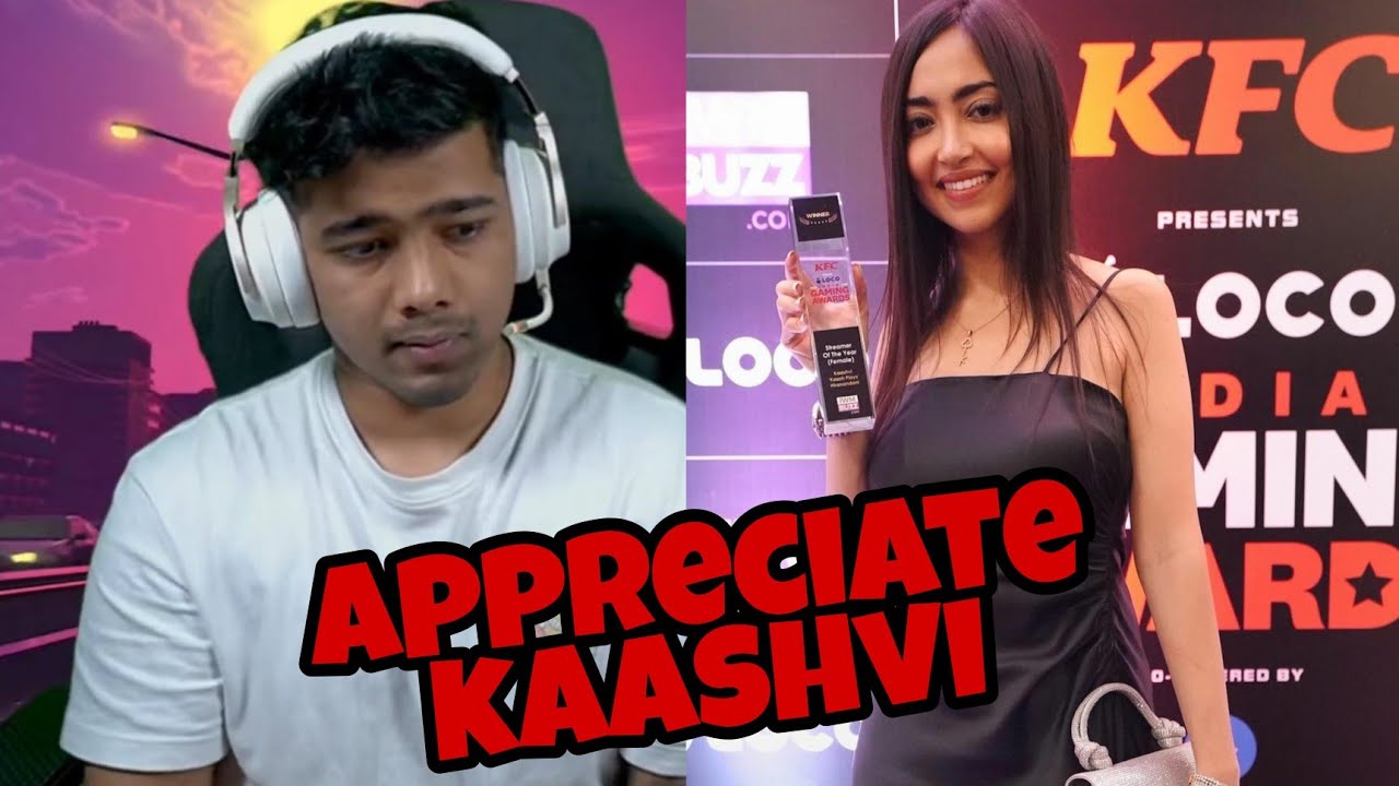 Scout Appreciate @KaashPlays For Winning Streamer Of The Award - YouTube
