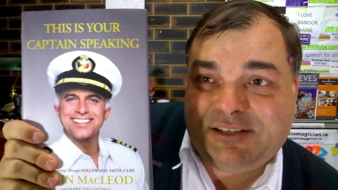 BOOK REVIEW - This is your Captain speaking by Gavin MacLeod - LOVEBOAT ...