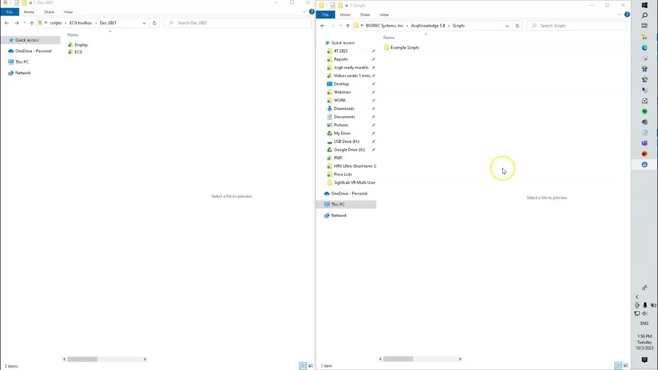 Adding scripts to the AcqKnowledge menu - YouTube