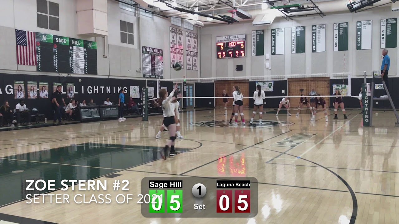 Zoe Stern #2 Setter Class of 2021 - YouTube