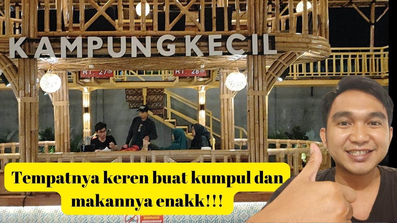 rumah makan kampung kecil senayan rasanya maknyuss - YouTube