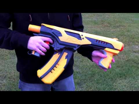 Nerf Dart Tag Quick 16 - Range Test (Stock) - YouTube