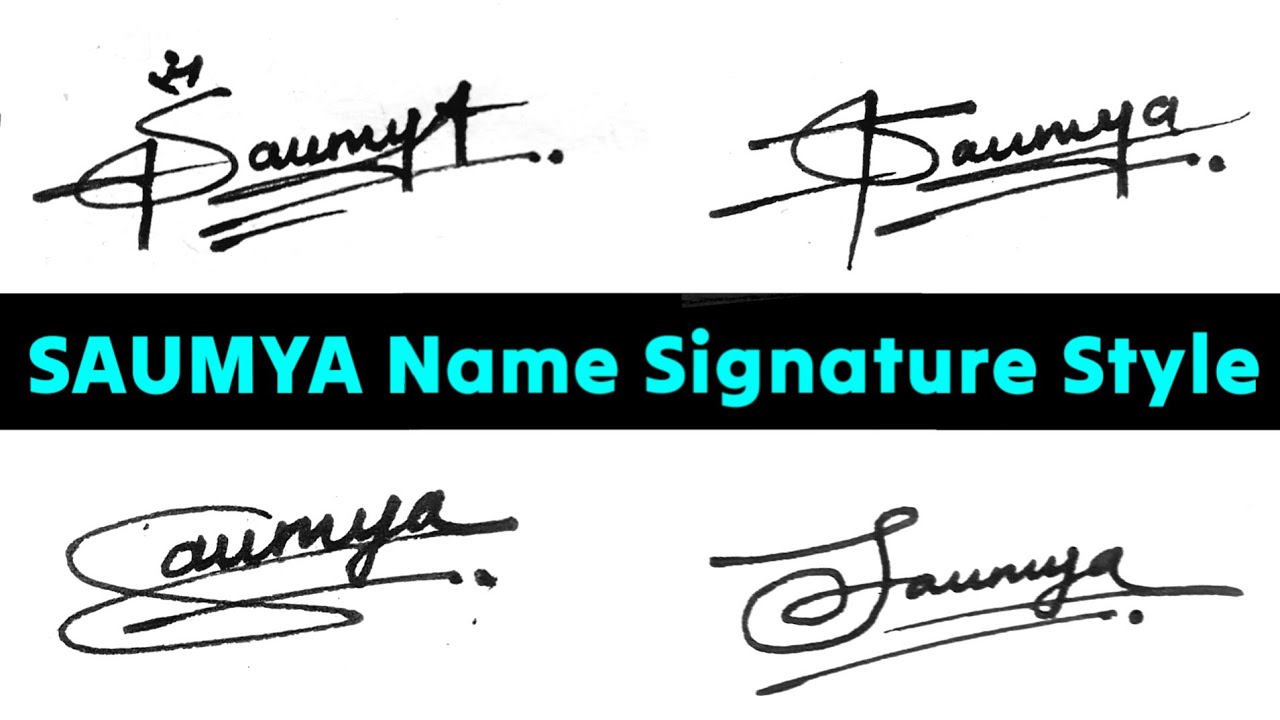 Stylish signatures for Saumya | Letter S signature style | signature ...