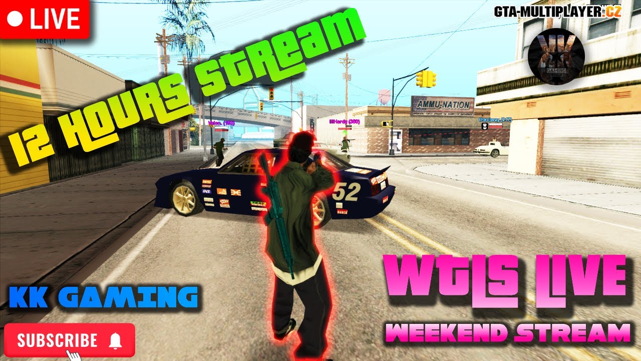 GTA SAMP Live | WTLS2 (Longest 12 Hours Stream) | 2025