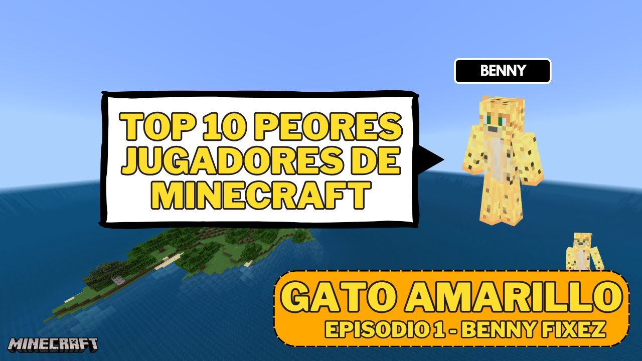 GATO AMARILLO - Capitulo 1 "Abandonado en esta isla" - MINECRAFT ...