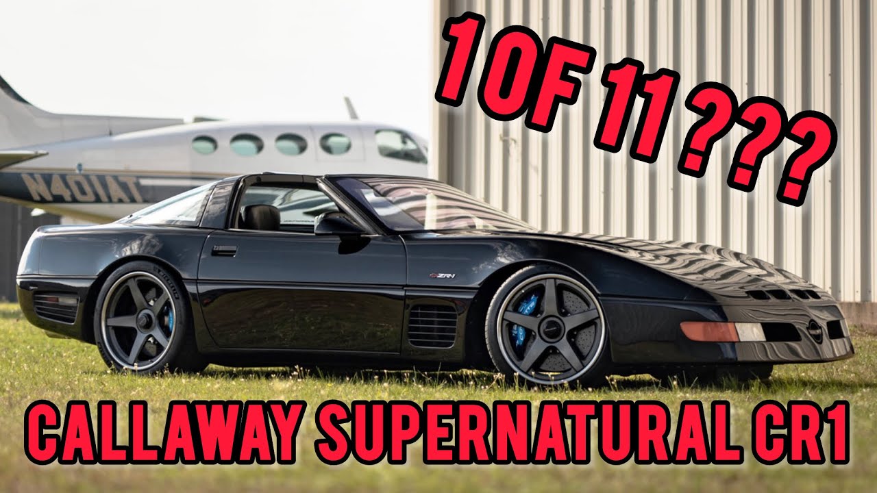 The Callaway Corvette Supernatural CR1 is a timeless masterpiece that ...