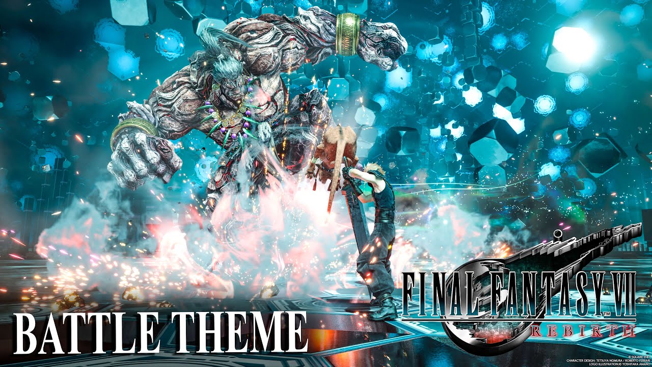 Final Fantasy VII Rebirth OST - Boss Battle Theme (Titan) - YouTube