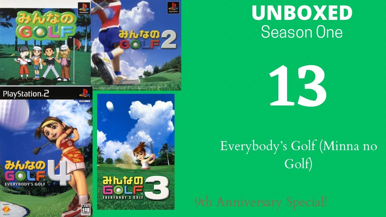 Unboxed: 1-13. Minna no Golf (Everybody’s Golf - Japanese Ver.) [9th ...