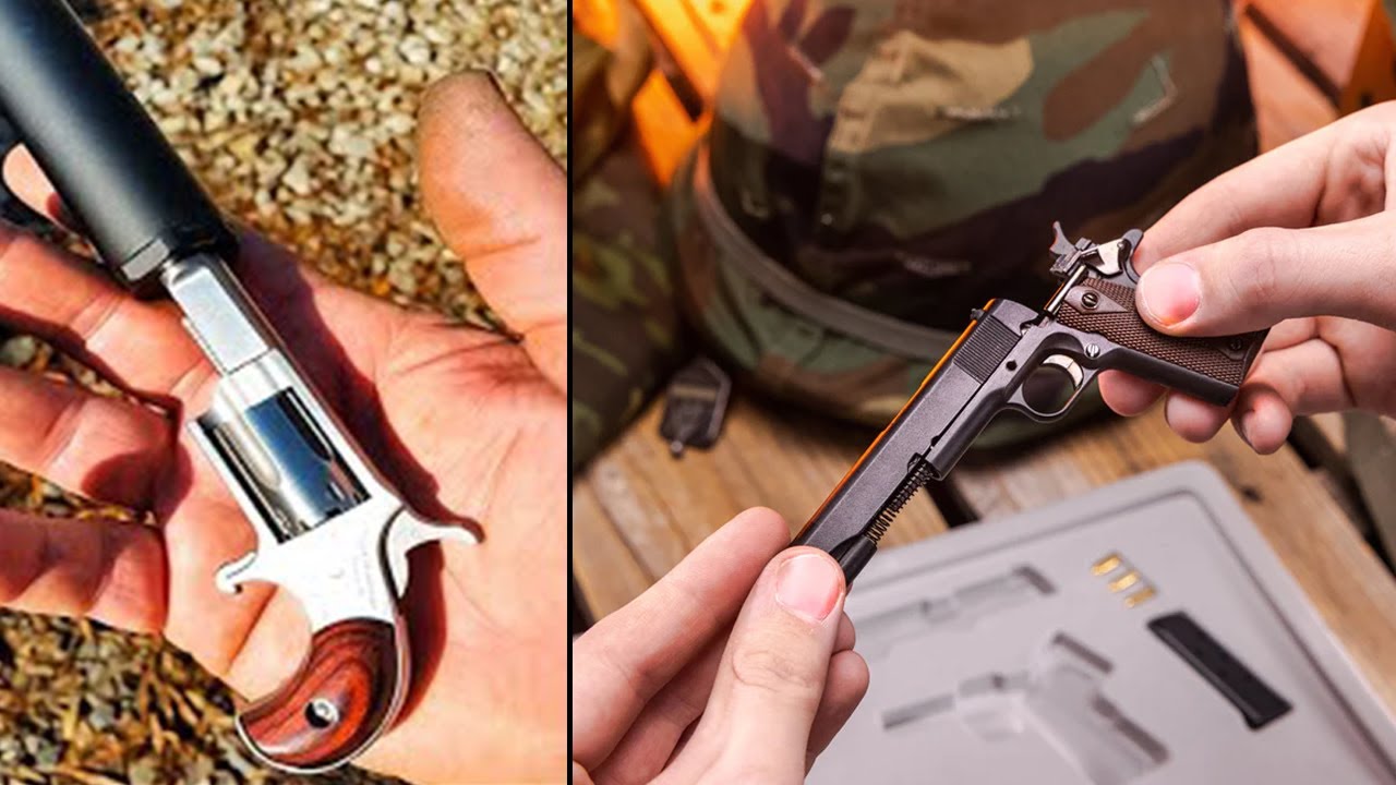 13 CRAZY MINI GUNS THAT WILL BLOW YOUR MIND | Tech Evo - YouTube