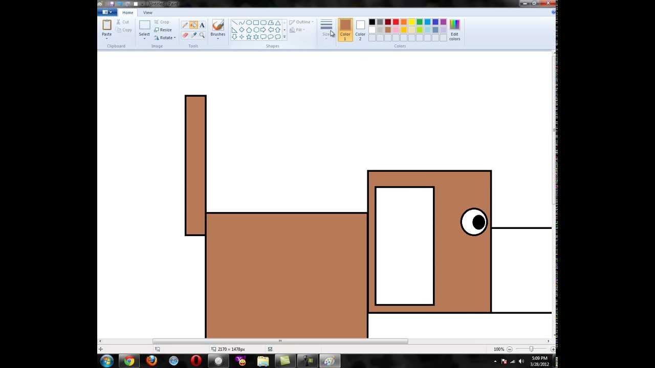 How to Draw in MS Paint like a Muthafucking Boss - YouTube