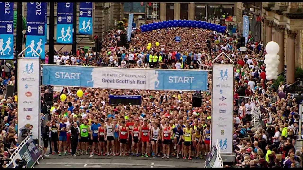 Bank of Scotland Great Scottish Run 2013 Preview - YouTube