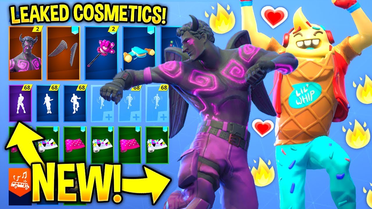 *NEW* All Leaked Fortnite Skins & Emotes..! (Dark Love Ranger ...