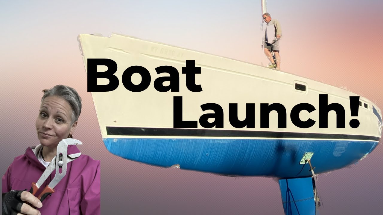 Sailboat Naming Ceremony And Launch #sailboatliving #sail #boat # ...