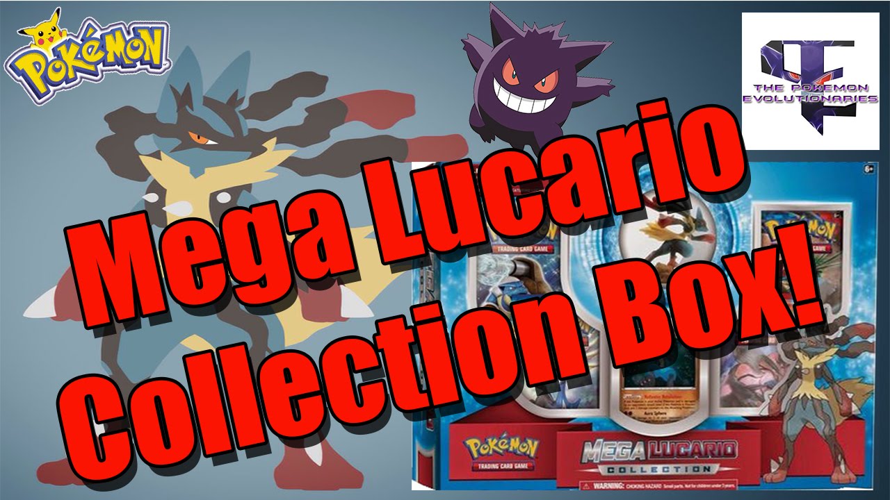 Pokemon TCG Mega Lucario Collection Box! - YouTube