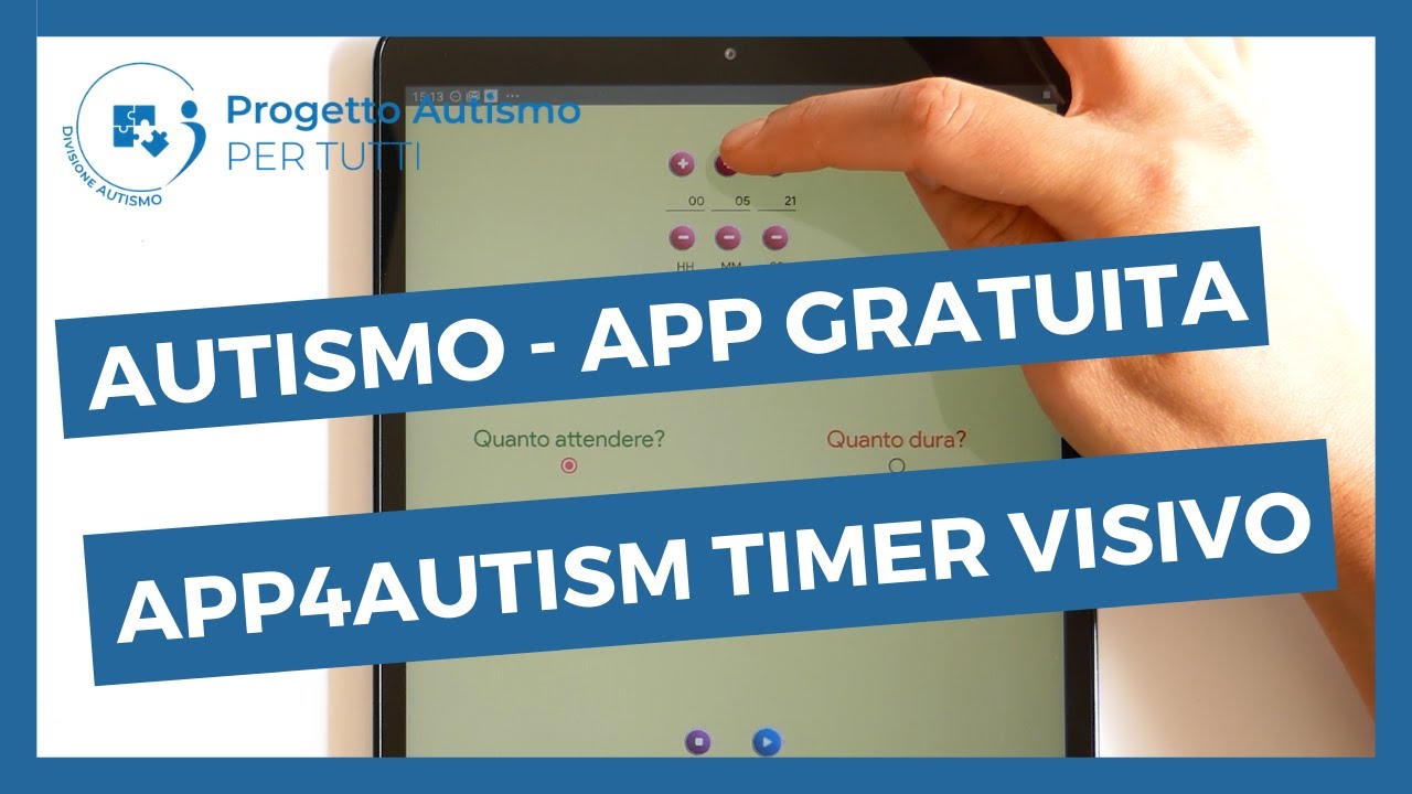 App per l’autismo gratis: l’uso del timer visivo di APP4AUTISM - YouTube