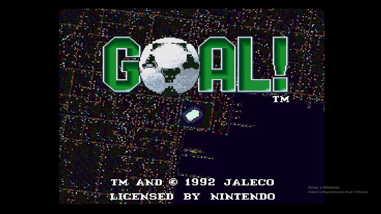 | SNES - Goal! | Exhibition Gameplay - YouTube