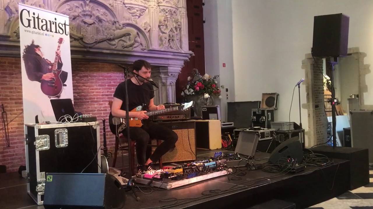 Vedran Mircetic sound workshop op de Gitaardag in Bergen op Zoom - YouTube