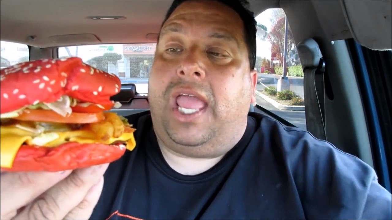 The Angriest Whopper Review by Joey's World Tour but every time he says ...