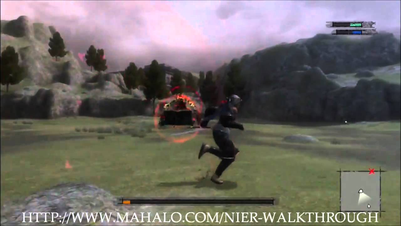 Nier Walkthrough - Chapter 6: Seafront 4/4 - Boss Battle: Giant Shade ...