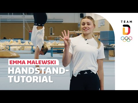 Handstand-Tutorial mit Emma Malewski | Team D trainiert…