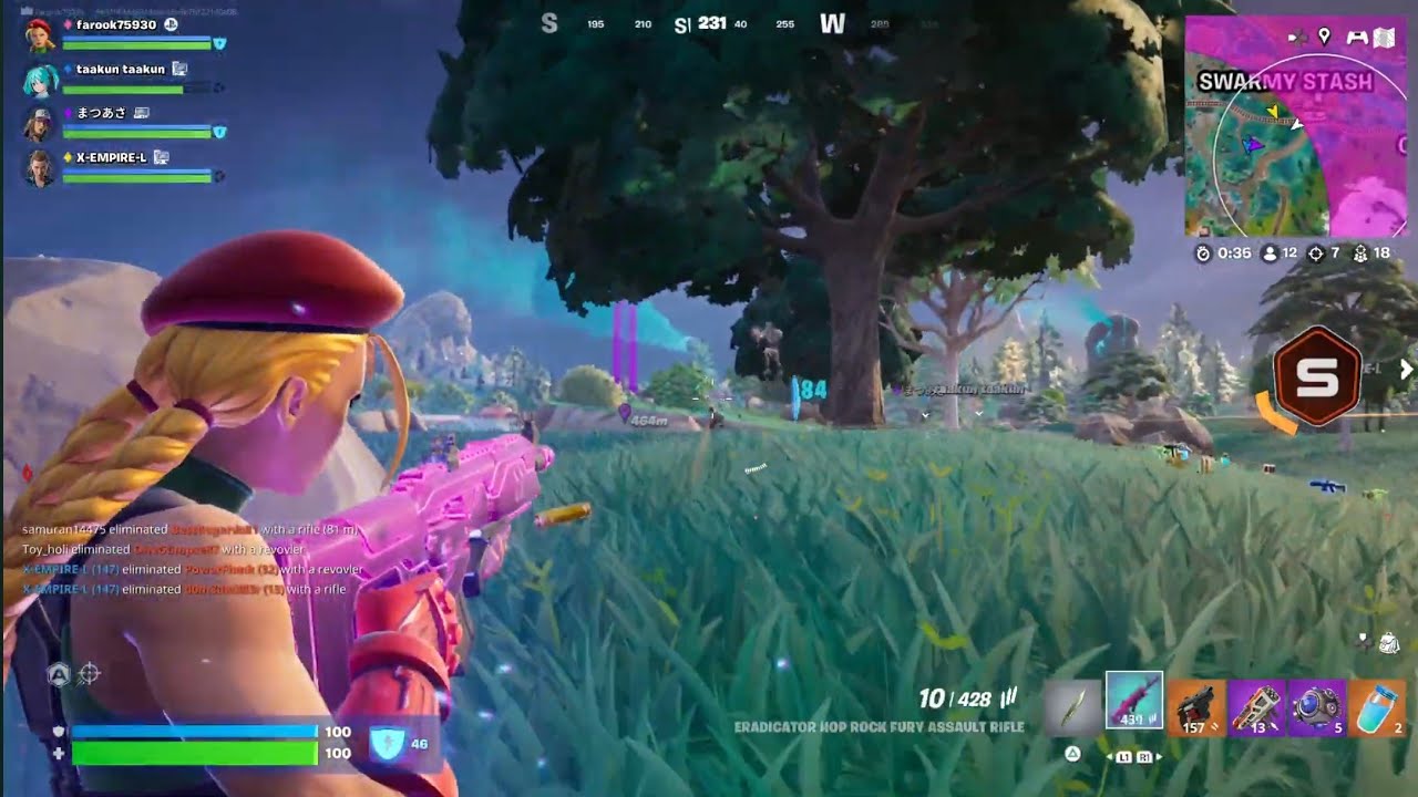 Fortnite Chapter 6 Season 4 Shock 'N Awesome Zero Build Gameplay Cammy ...