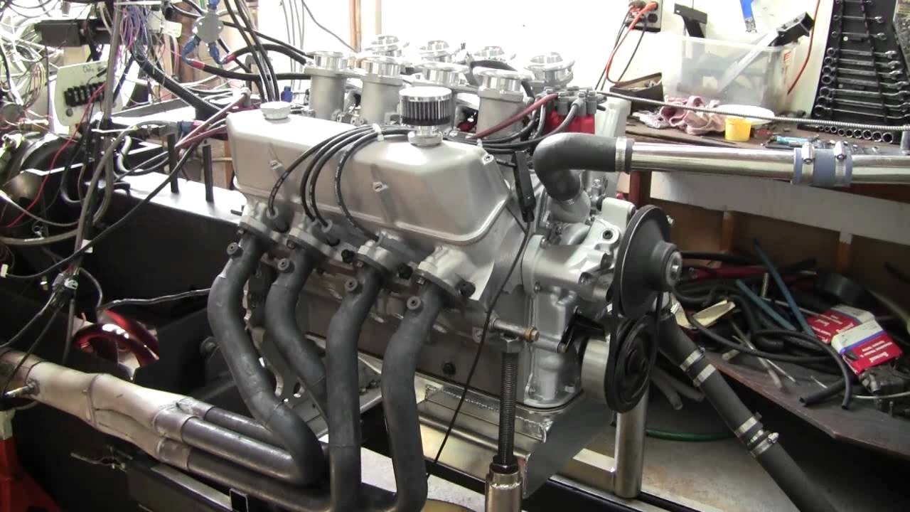427 based 454 EFI FE Ford on dyno 541 horsepower - YouTube