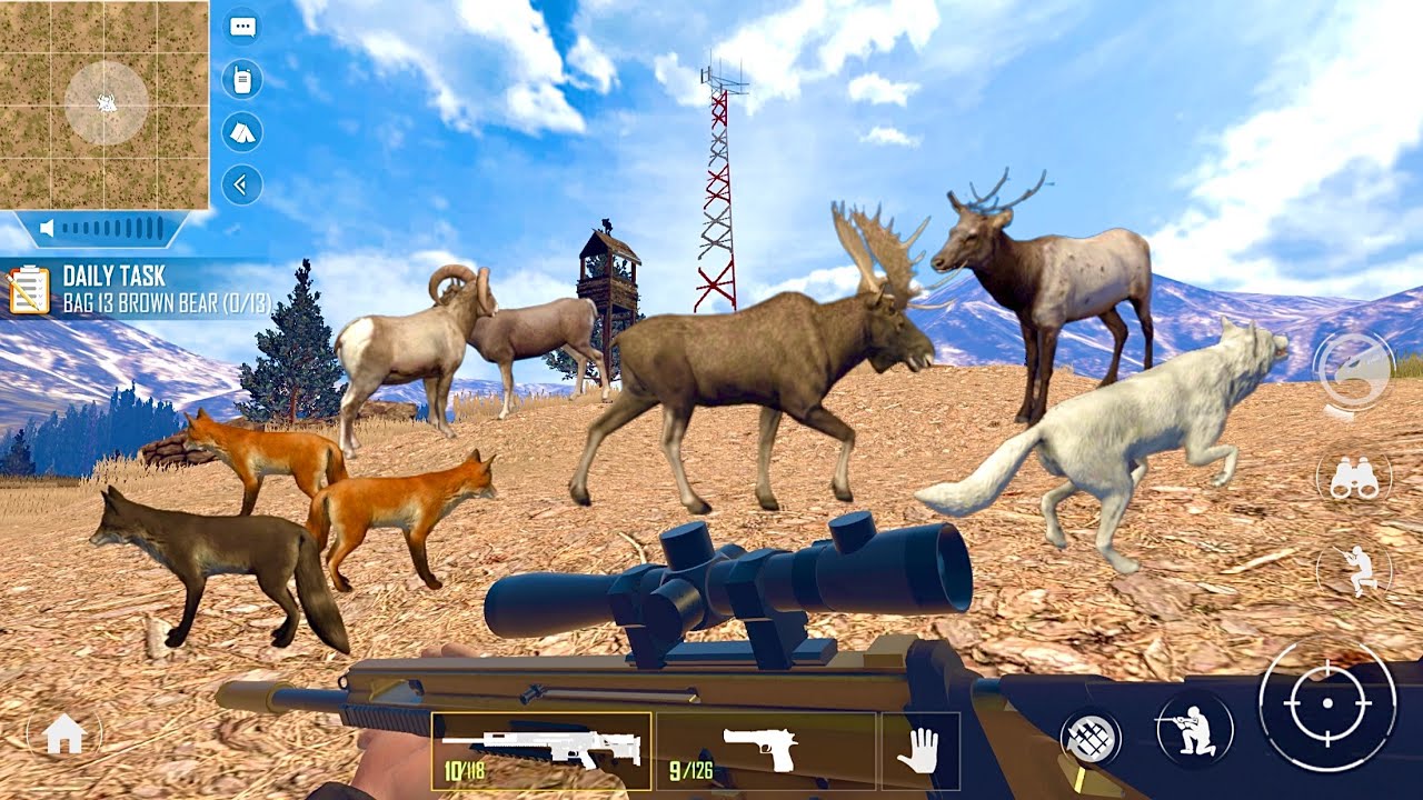 OMG😱Hunting 19 ANIMALS🔥 | Free hunt | American Marksman - YouTube