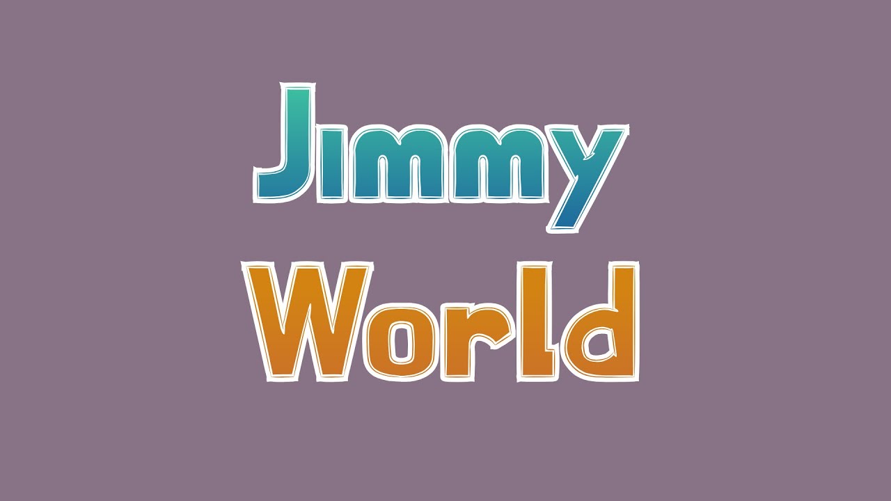 Jimmy World (First Teaser) - YouTube