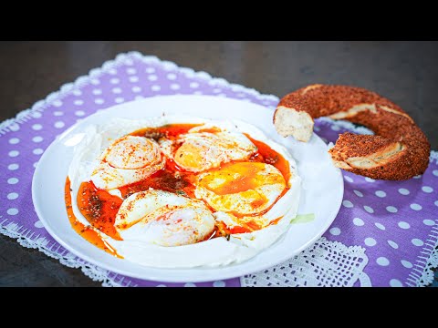Çılbır Nasıl Yapılır? En Nefis Türk Kahvaltısı Tarifi 🥘😋